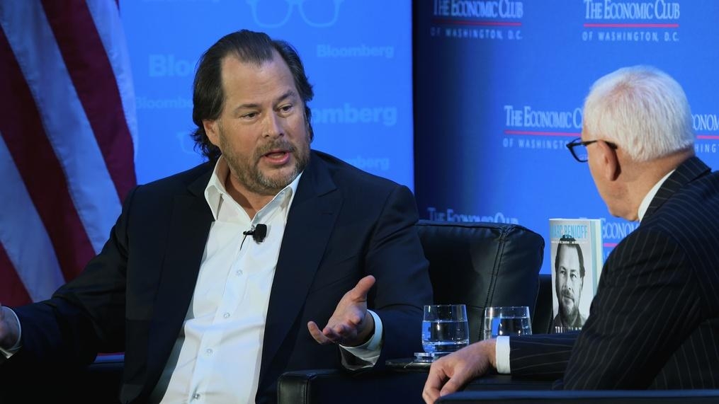 The David Rubenstein Show: Peer to Peer Conversations | Mark Benioff | WTTW